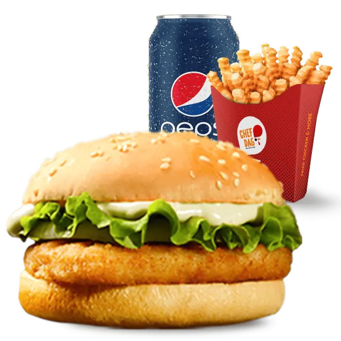 Fish Burger Menu - Chefdag